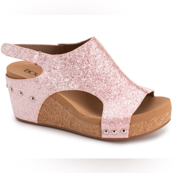 Corkys | Shoes | Corkys Carley Light Pink Glitter New | Poshmark